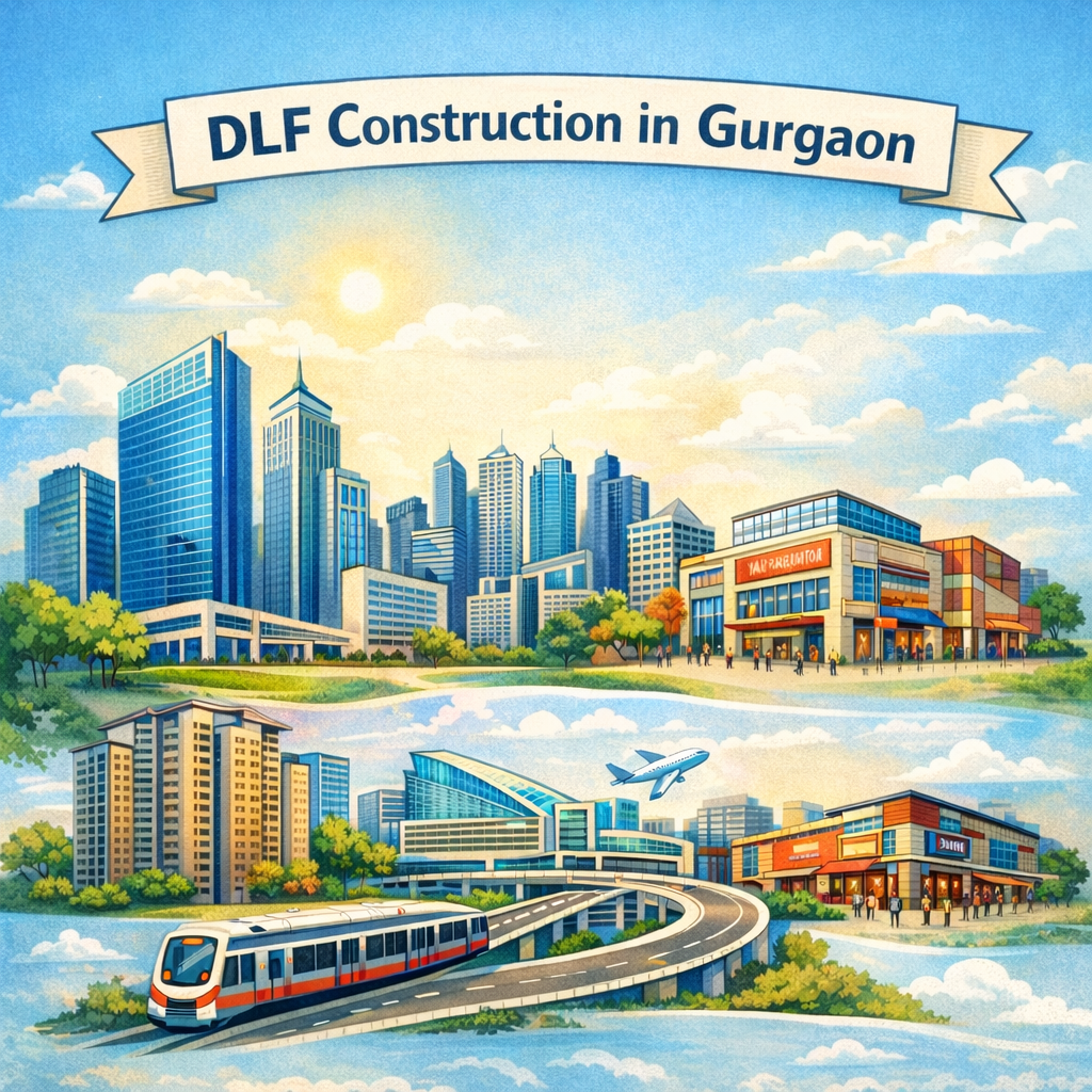 DLF Construction in Gurgaon - Mansha